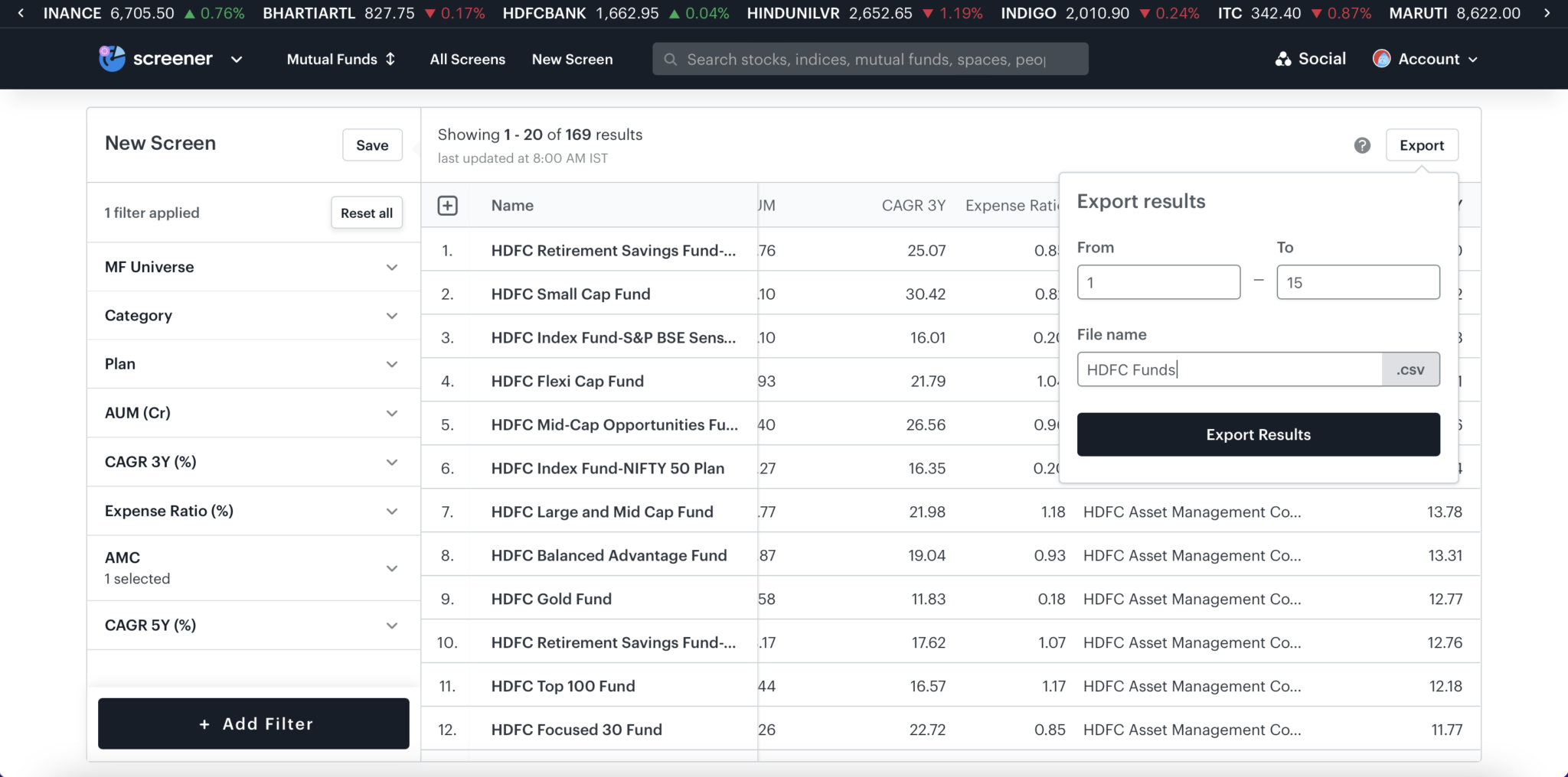 How To Use Tickertape Mutual Fund Screener To Pick the Best Fund ...