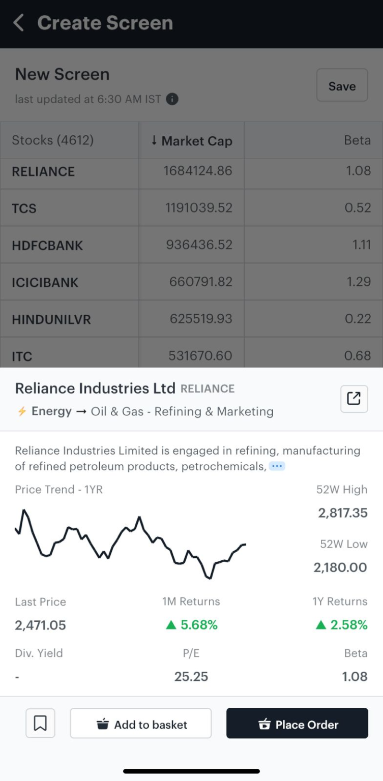 Top 10 Filters on Stock Screener - Blog by Tickertape