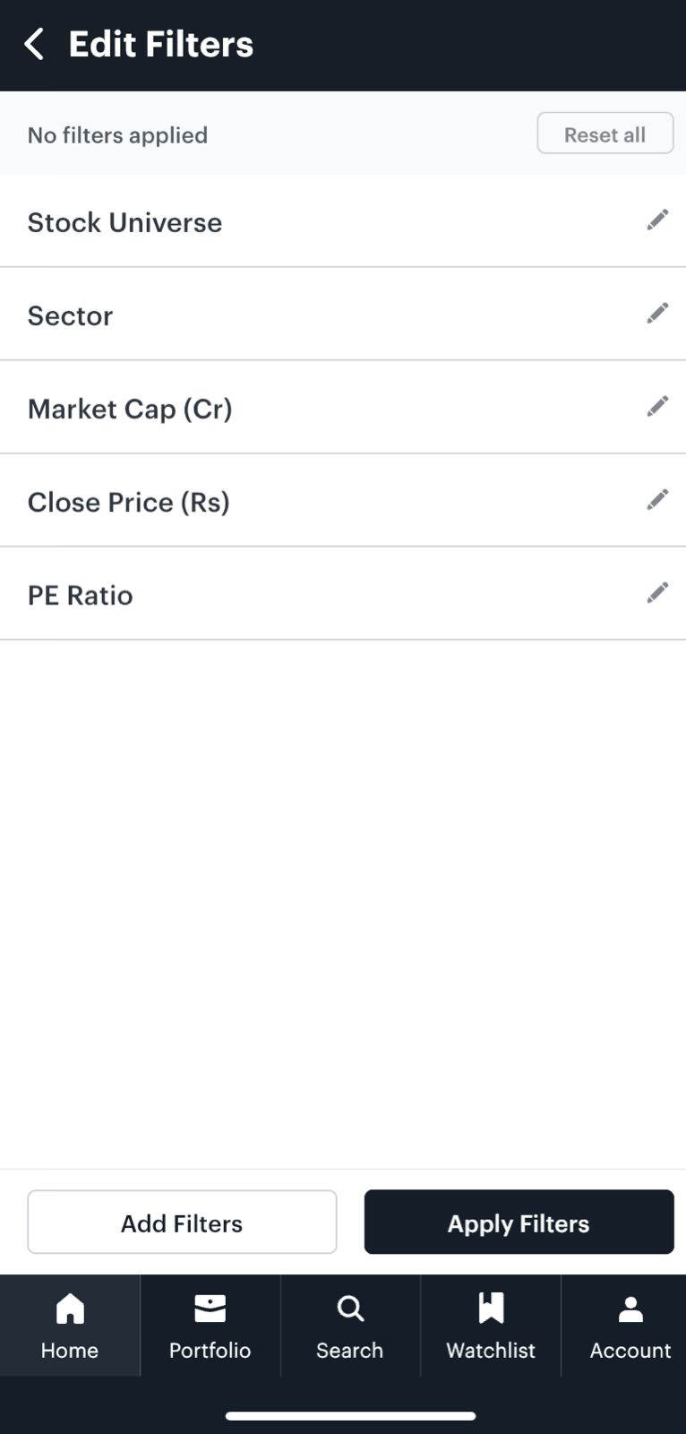 Top 10 Filters on Stock Screener - Blog by Tickertape