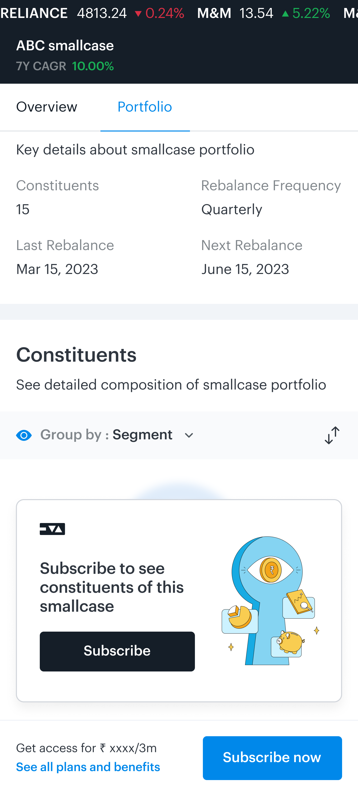 Introducing smallcases on Tickertape! Research Backed Portfolios Now at Your Fingertips. - Blog ...