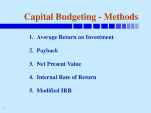 Capital Budgeting - Meaning, Objectives, Methods, Pros and Cons ...
